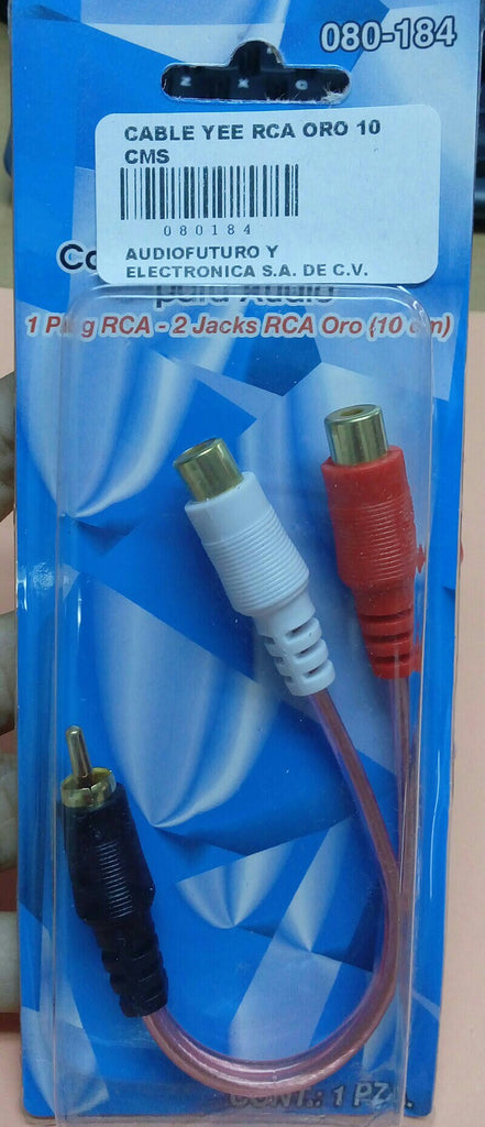CABLE YEE RCA ORO 10 CMS – audio-express-chihuahua